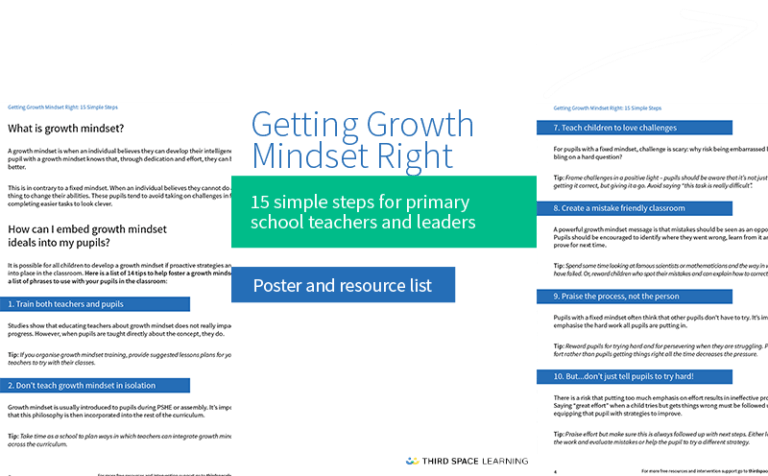 How to Get Growth Mindset Right: Top Techniques For Primary Schools