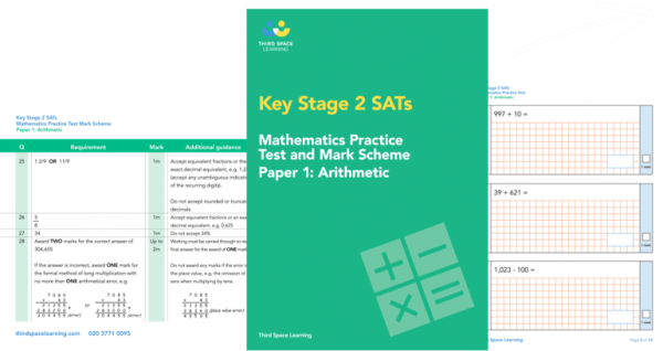 [FREE] KS2 Maths SATs Arithmetic Practice Paper (Pack 1)