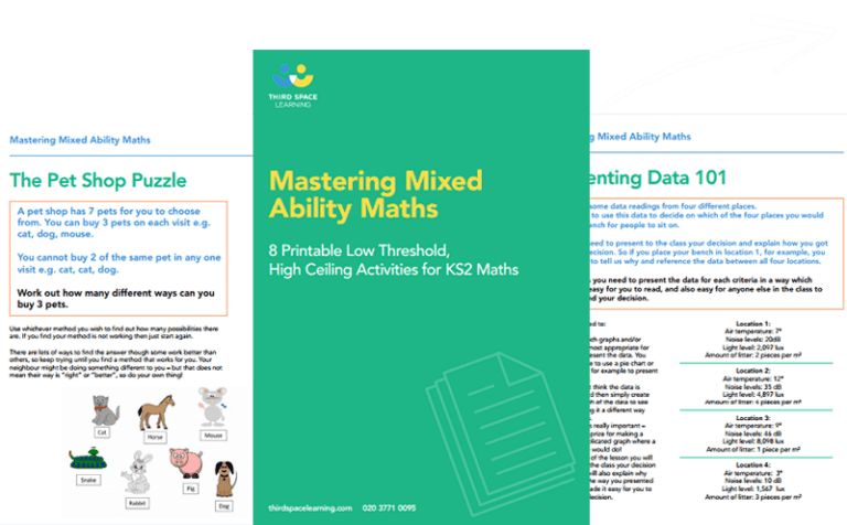 [FREE] Mastering Mixed Ability Maths Resource