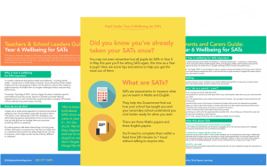 [FREE] Year 6 Wellbeing Guide: An Emotionally Healthy Approach to SATs