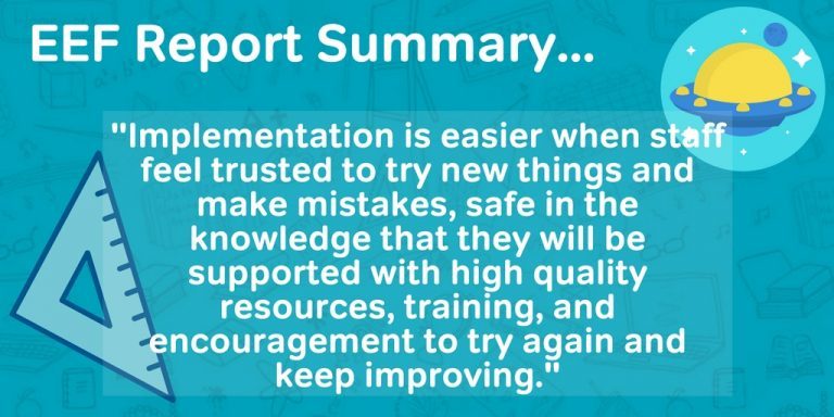EEF Putting Evidence To Work Report [SLT Summary]