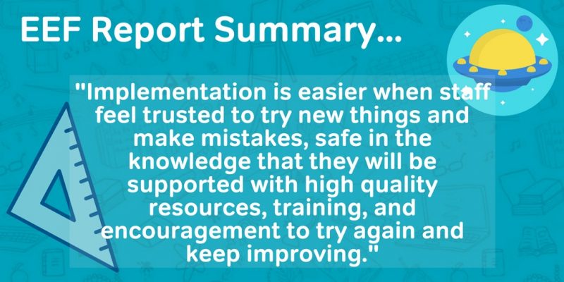 EEF Putting Evidence To Work Report [SLT Summary]