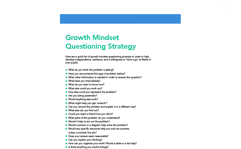 [FREE] 21 Great Growth Mindset Questions for Primary School
