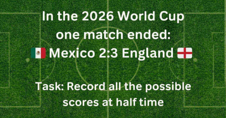 World Cup: KS2 Football Maths Problems For Your Class