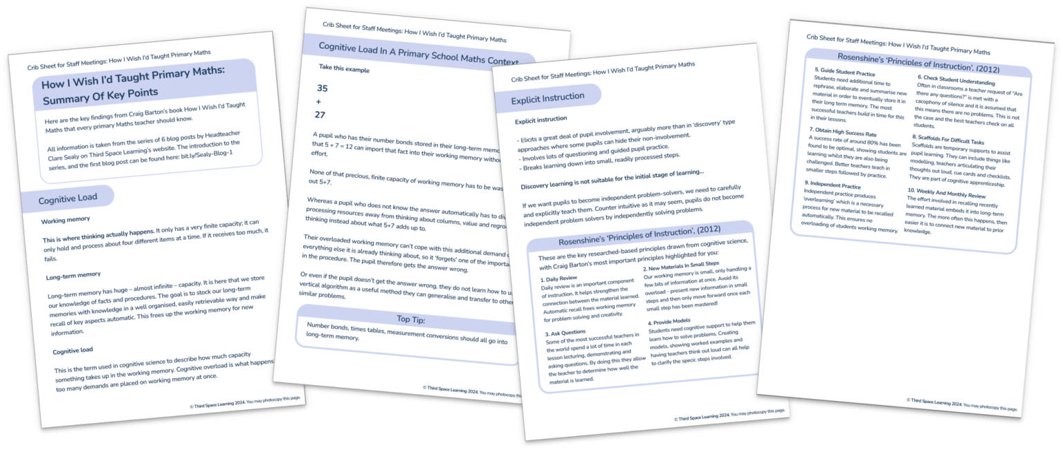 What Is Variation Theory? A Guide For Primary Maths Teachers