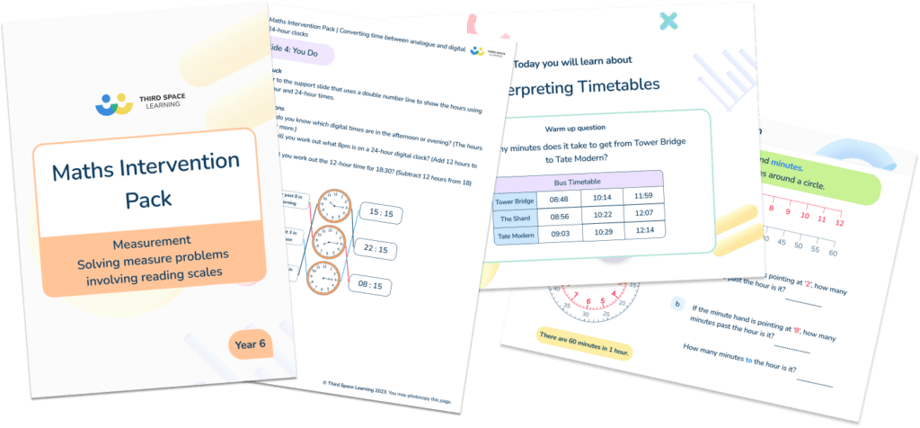 [FREE] Measurement Intervention Pack