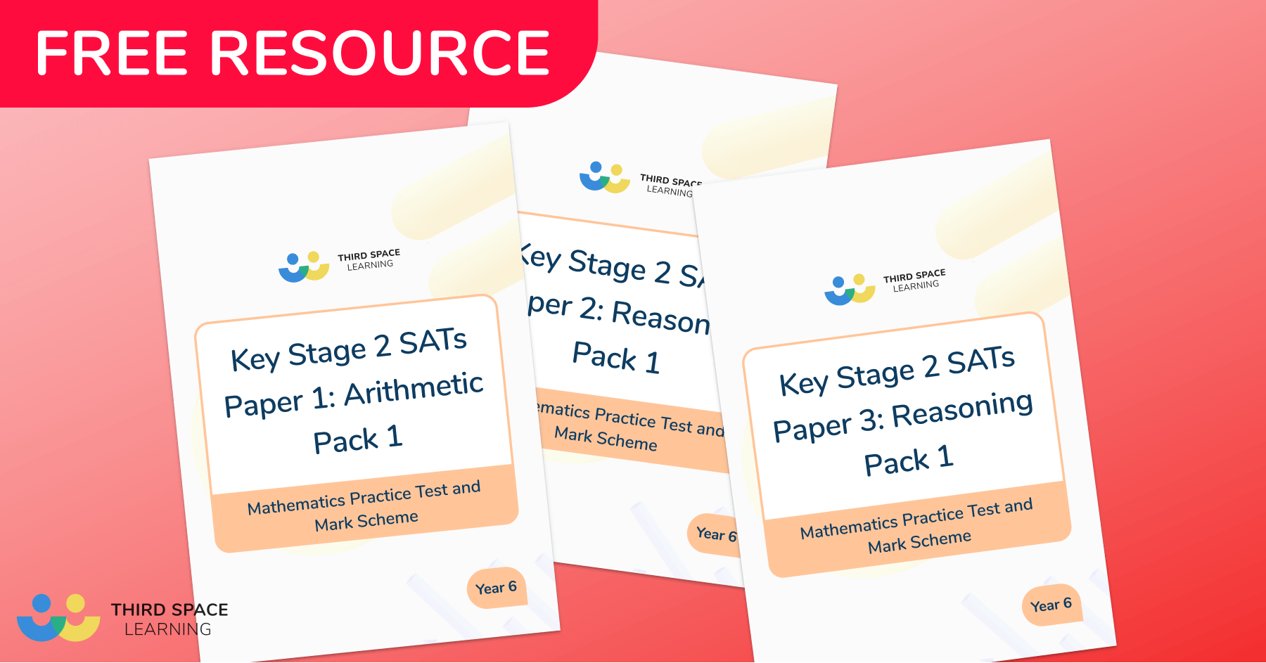 [FREE] Key Stage 2 Maths SATs Practice Papers (Set of 6)
