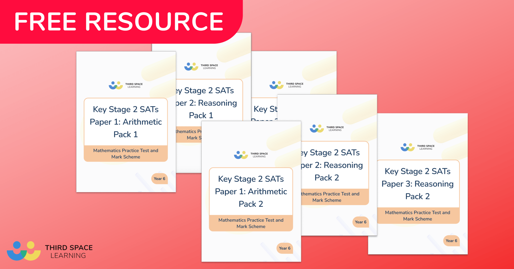 [FREE] Key Stage 2 Maths SATs Practice Papers (Set of 6)