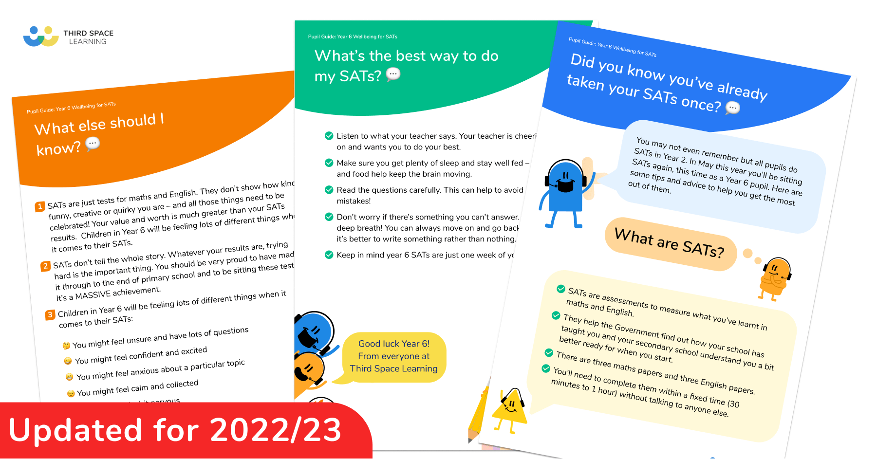 [FREE] Year 6 Wellbeing Guide: An Emotionally Healthy Approach to SATs