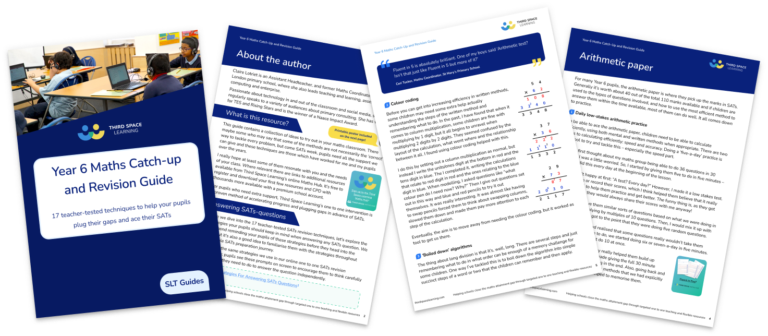 Maths & SATs Boosters: Make The Most Of Year 6 Maths Revision