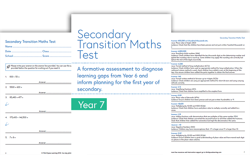 FREE Secondary Transition Maths Test Third Space Learning free-secondary-transition-maths-test-third-space-learning