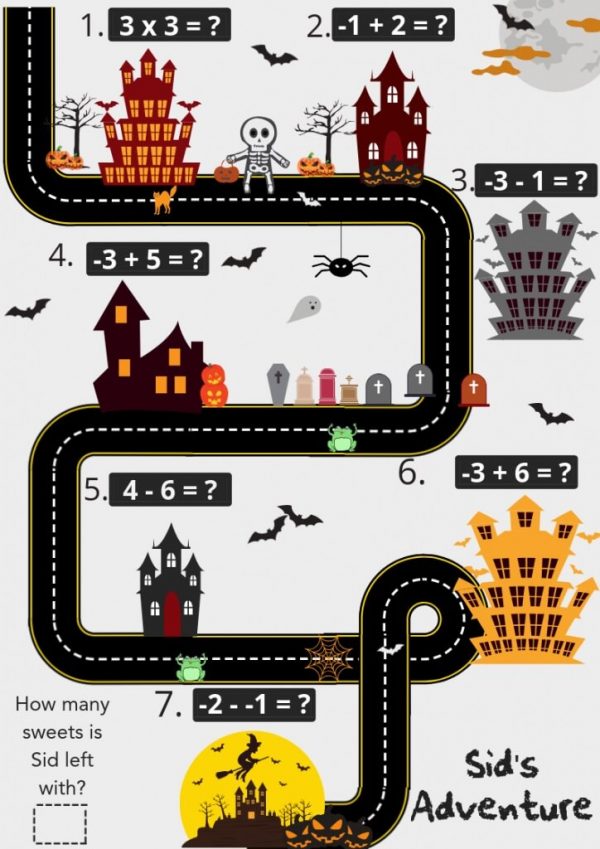 7 Spooky Halloween Maths Activities & Games For KS2