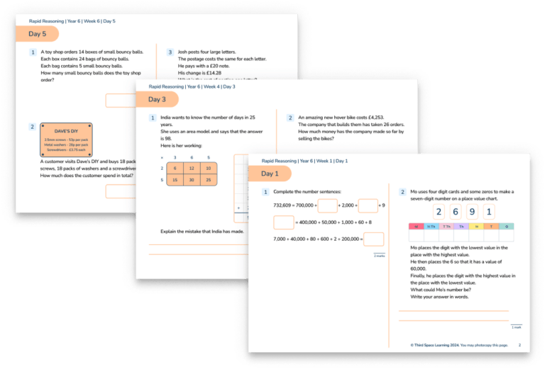 35 SATs Maths Questions Year 6 SATs Reasoning Practice