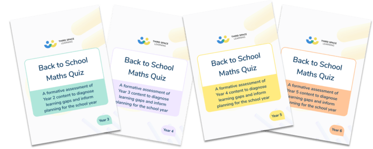 Back To School KS2 Maths Activities: Beat Summer Learning Loss