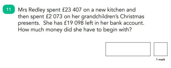 75 SATs Maths Questions By Topic