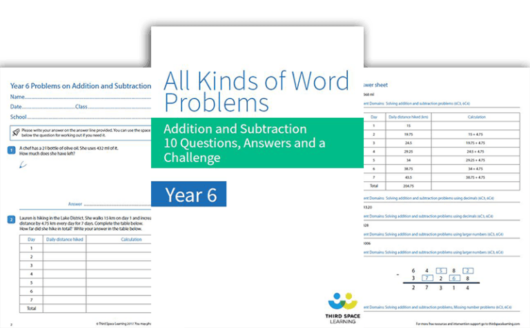 [FREE] All Kinds of Word Problems on Addition and Subtraction