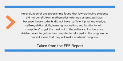 EEF Digital Technology Report 2019: A Concise Summary For SLT