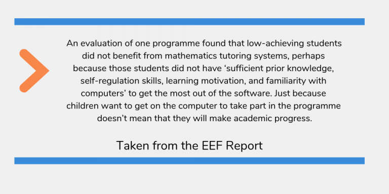EEF Digital Technology Report 2019: A Concise Summary For SLT