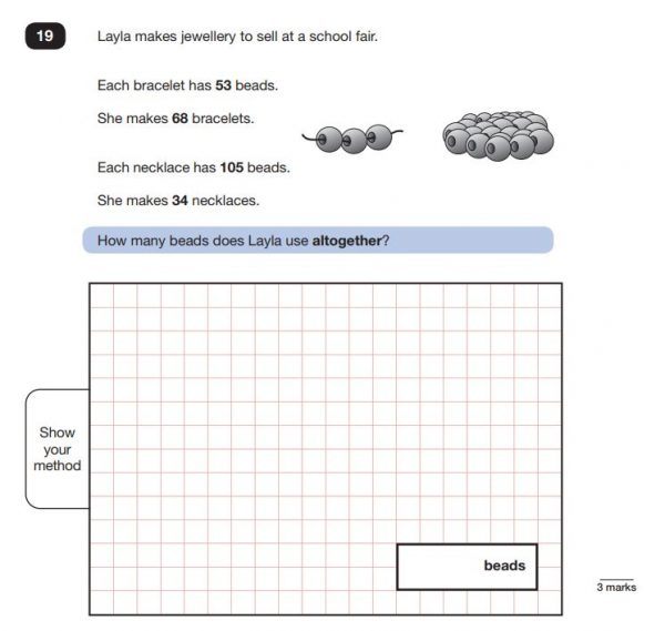 KS2 SATS 2019: Maths Papers Question Breakdown