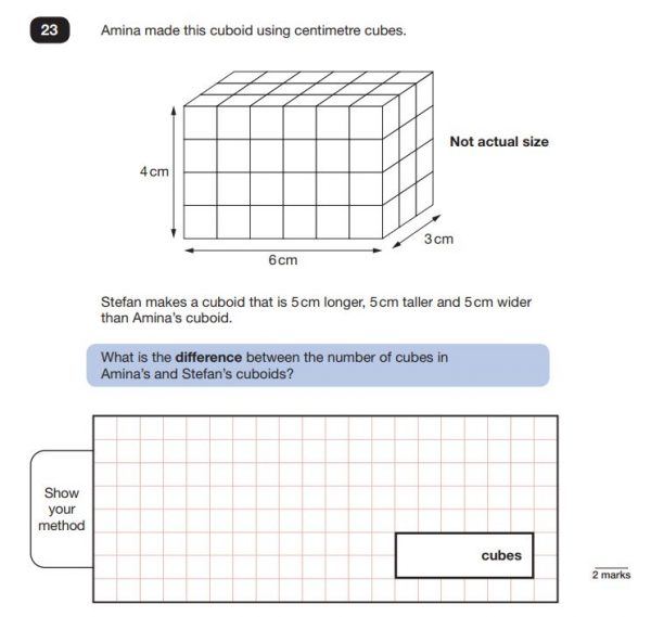 KS2 SATS 2019: Maths Papers Question Breakdown