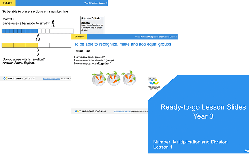[FREE] White Rose Maths Ready To Go Lesson Slides - Autumn Term Block 3