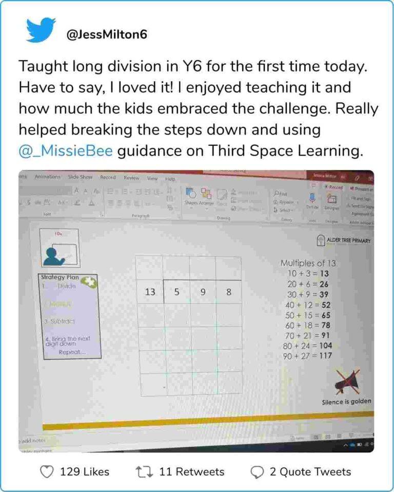Long Division Method At KS2 [With Free Worksheets]