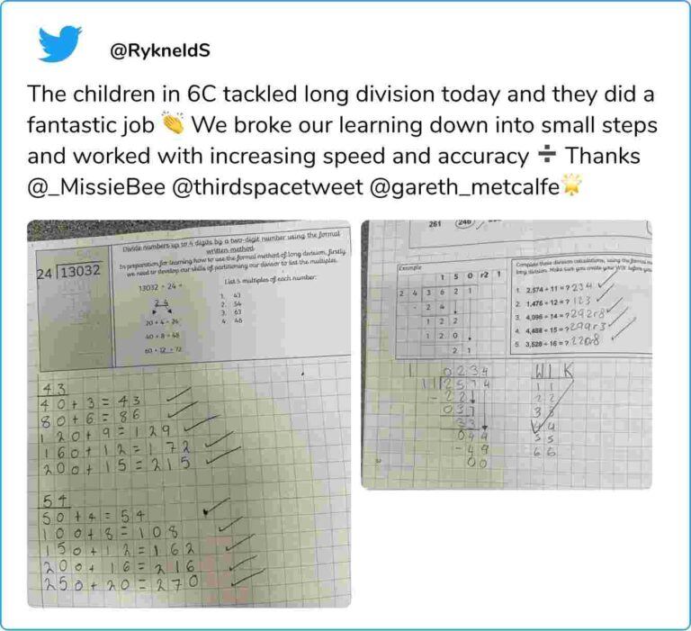 Long Division Method At KS2 [With Free Worksheets]