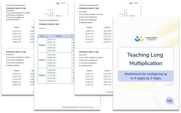 Long Multiplication Method KS2: How To Teach It Step-By-Step