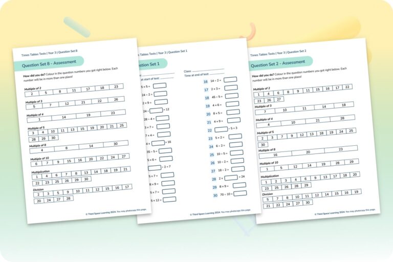 Free Curriculum-Aligned Year 3 Maths Worksheets
