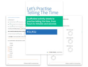 25 Time Word Problems for Year 2 to Year 6