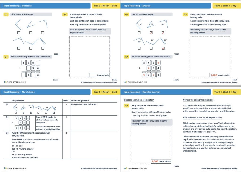 Multi Step Word Problems Explained KS2 Maths Worksheets