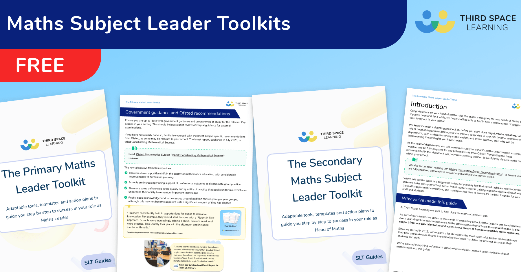 [FREE] The New Maths Leader's Toolkit