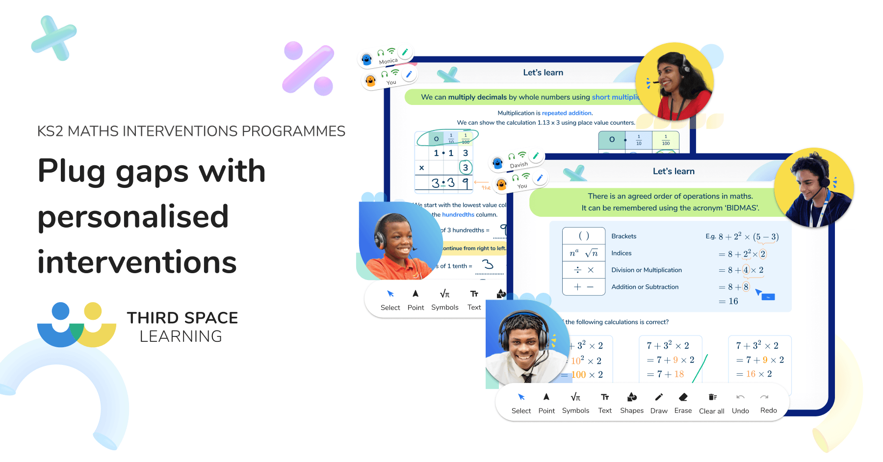 Maths Intervention Programmes - KS2, KS3 & GCSE - Third Space Learning
