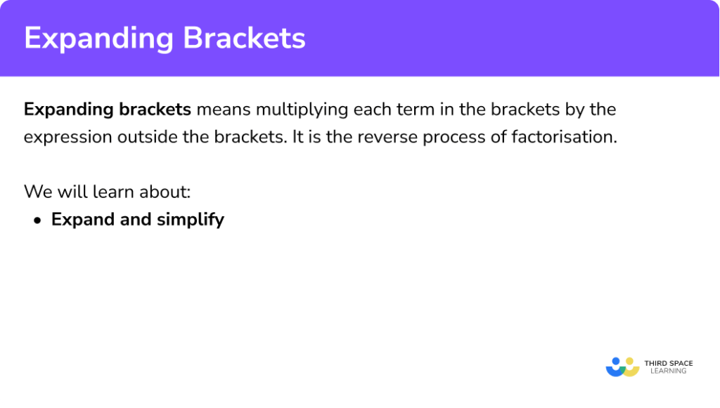 Expanding Brackets - GCSE Maths - Lesson, Examples & Worksheet [FREE]