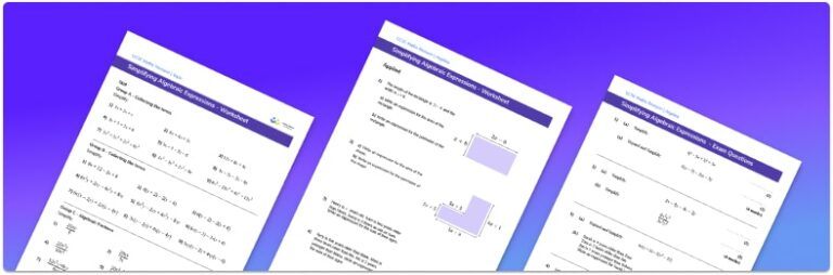 Algebraic Notation - GCSE Maths - Steps, Examples & Worksheet