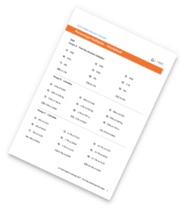 Percentage Multiplier Worksheet - GCSE Maths [FREE] - Third Space Learning