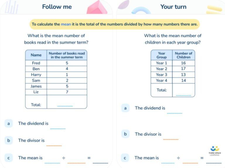 What Is Mean In Maths? | Examples & Questions For Primary