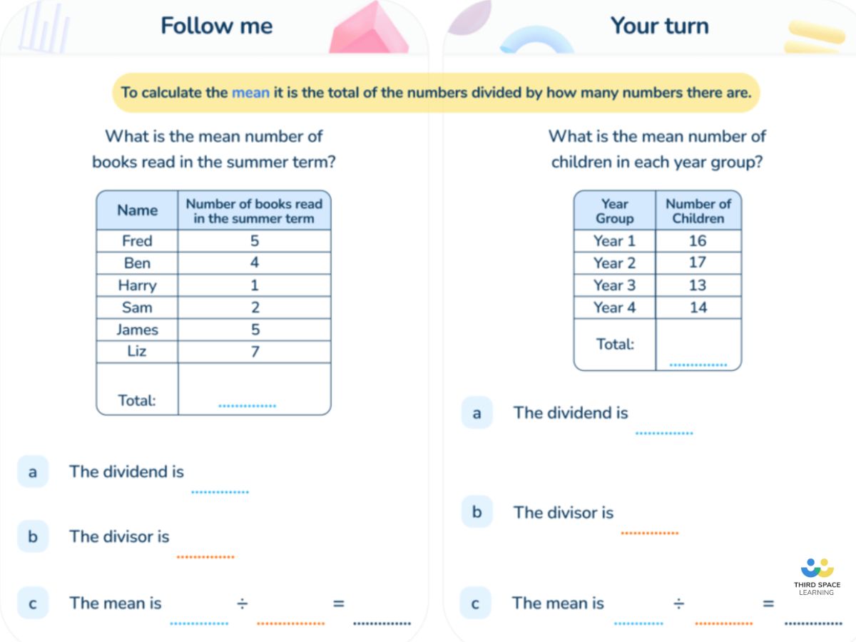 What Is Mean In Maths? | Examples & Questions For Primary