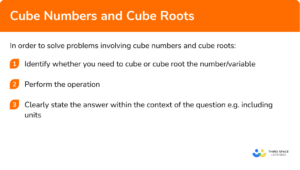 Cube Numbers and Cube Roots - GCSE Maths Guide & Examples