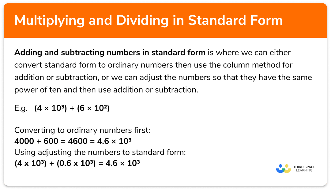 Multiplying And Dividing Standard Form GCSE Maths Revision Guide Multiplying And Dividing Standard Form GCSE Maths Revision Guide