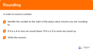 Rounding Numbers - GCSE Maths - Steps, Examples & Worksheet