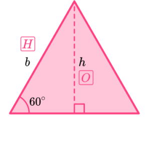 Area of Equilateral Triangle - Math Steps, Examples & Questions