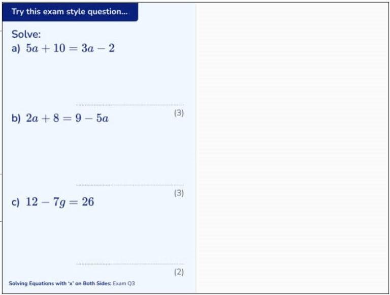 Question Level Analysis Of Edexcel Maths Past Papers (Foundation)