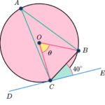 Angle at the Centre - GCSE Maths - Steps, Examples & Worksheet
