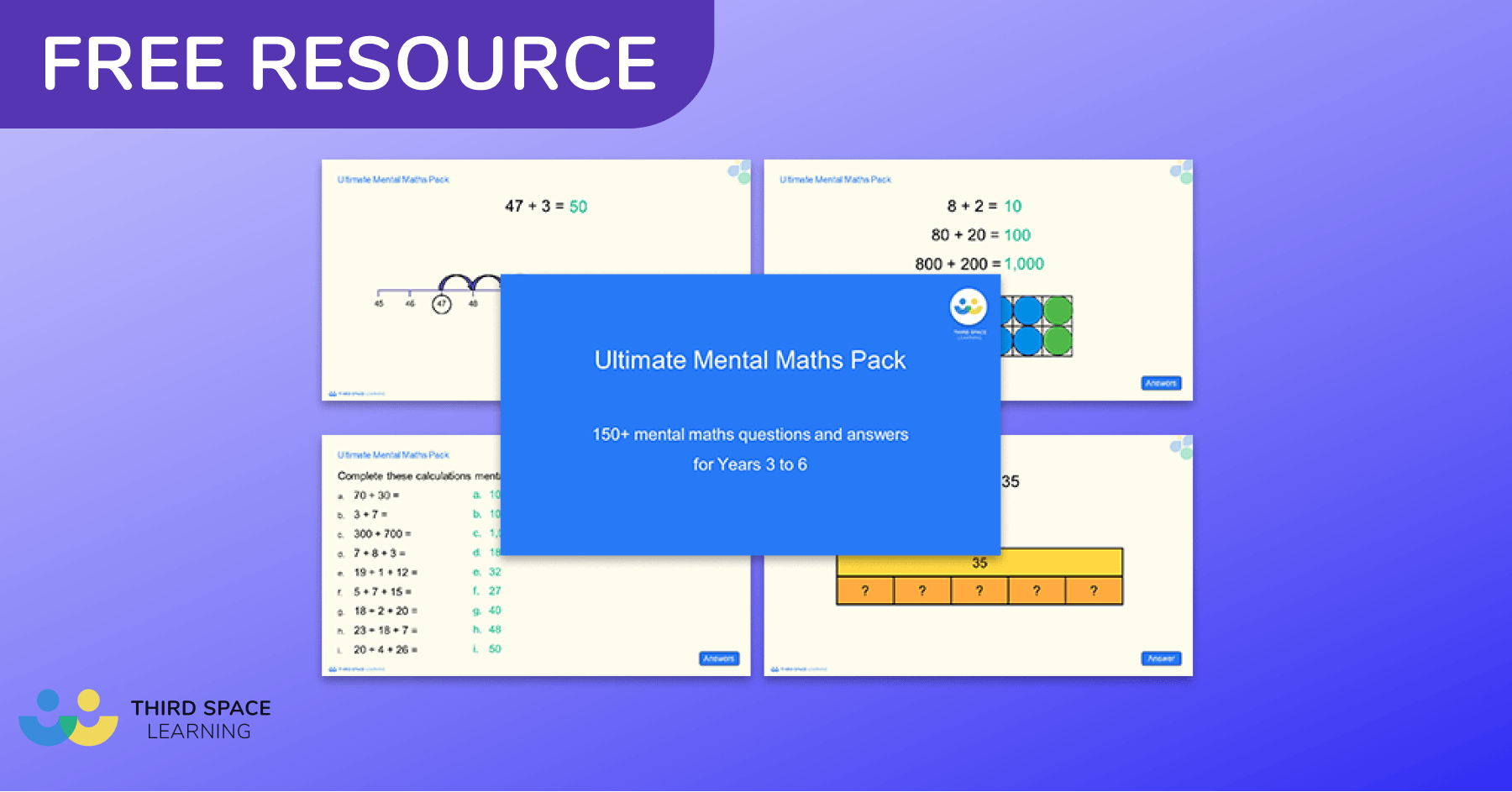 [FREE] Ultimate Mental Maths Pack