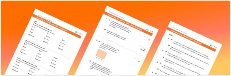 Rounding To The Nearest 10 100 And 1000 Worksheets - GCSE Maths [FREE ...