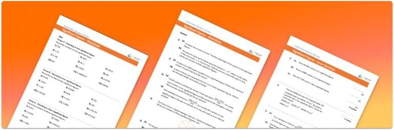 Significant Figures Worksheet - GCSE Maths [FREE] - Third Space Learning