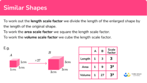 Similar Shapes - GCSE Maths - Steps, Examples & Worksheet