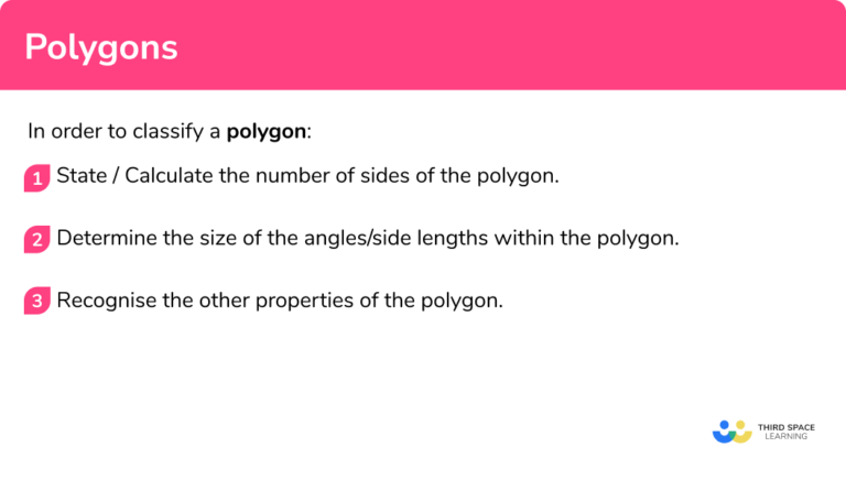 Polygons - GCSE Maths - Steps, Examples & Worksheet