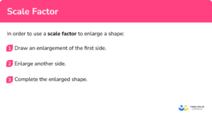 Scale Factor - GCSE Maths - Steps, Examples & Worksheet